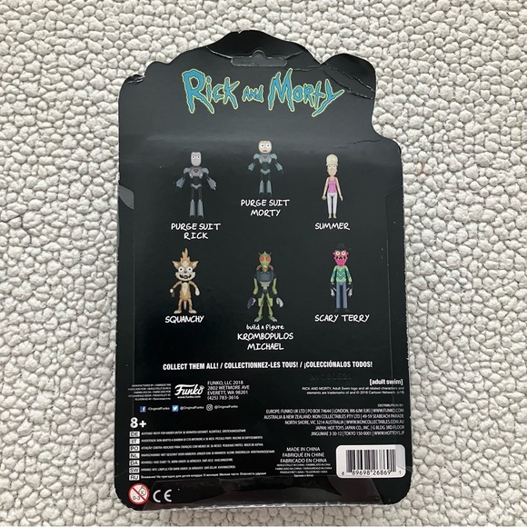 Funko | Toys | Funko Rick And Morty Purge Suit Rick Action Figure ...